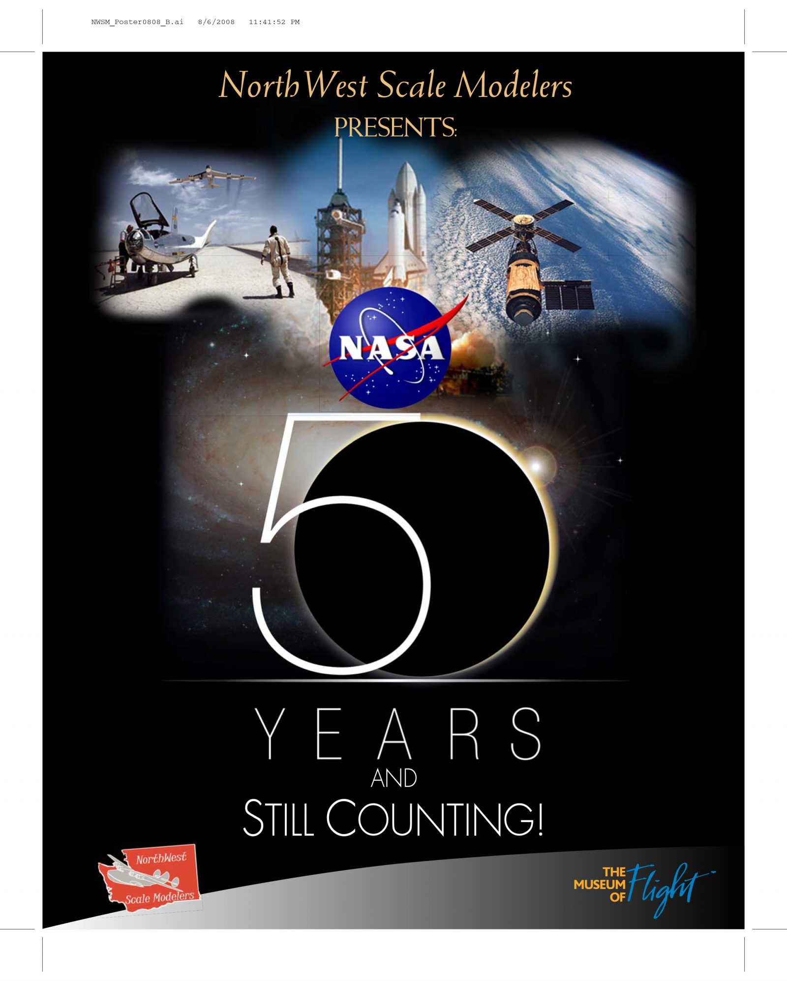 2008-08-01: 50 Years of NASA – NorthWest Scale Modelers